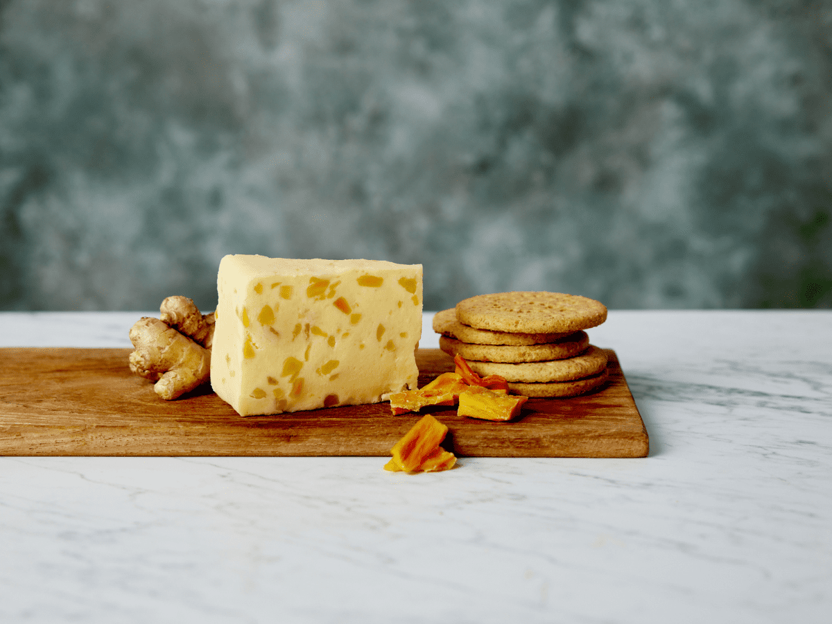 Festival: White Stilton with Mango and Ginger - Cheese Library